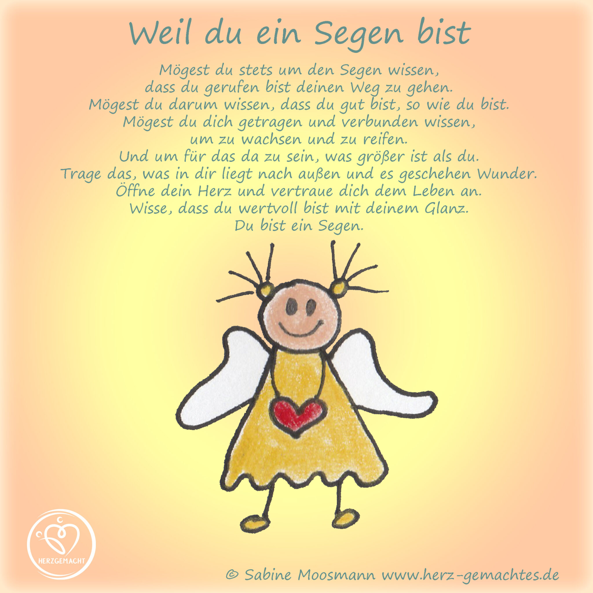 Weil du ein Segen bist – herz-gemachtes.de